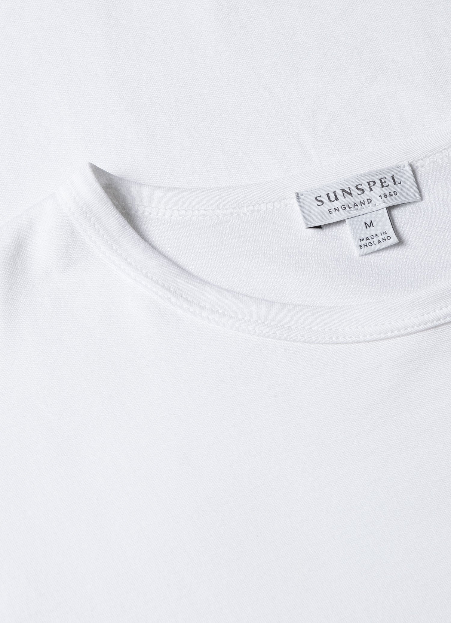 クラシックTシャツ （White）| Sunspel